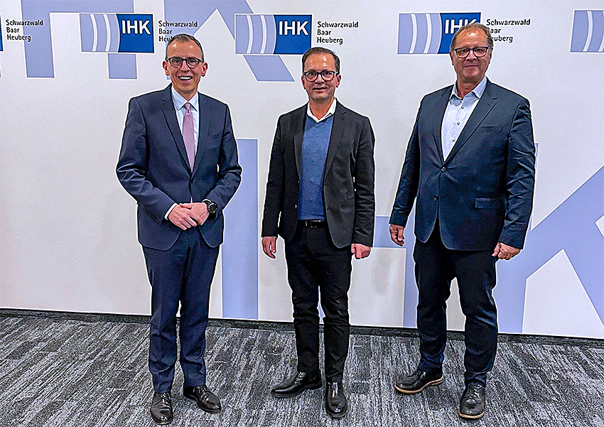 Landrat und OB zu Besuch - Wirtschaft im Südwesten